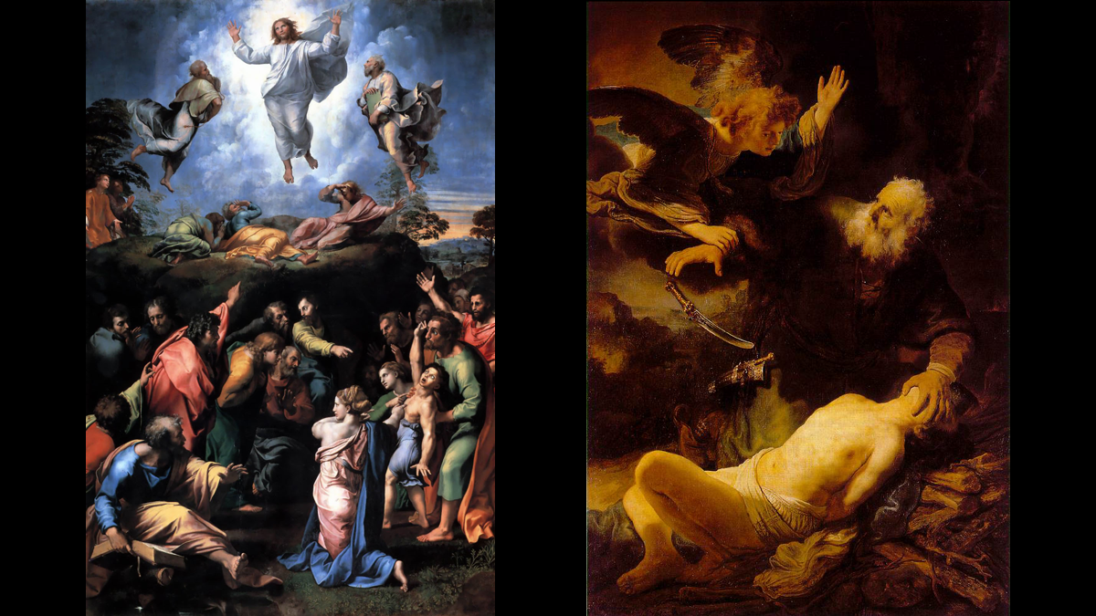 Msgr. Beaulieu – The Transfiguration and the Binding of Isaac – Nature ...