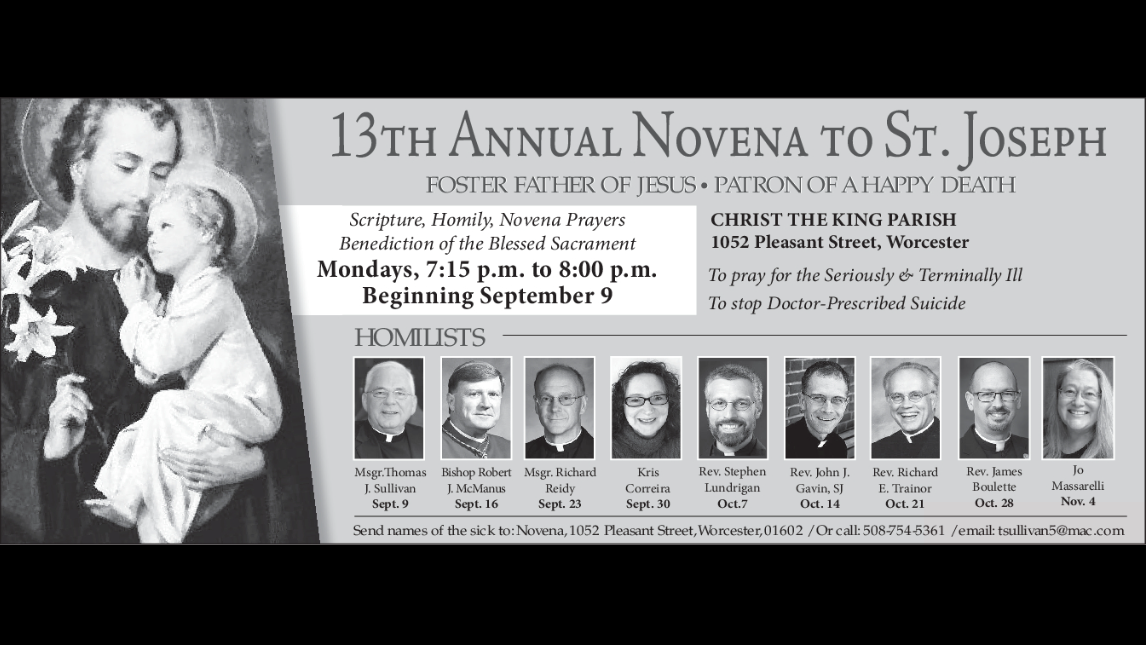 Novena to St. Joseph 2024 – Nature and dignity